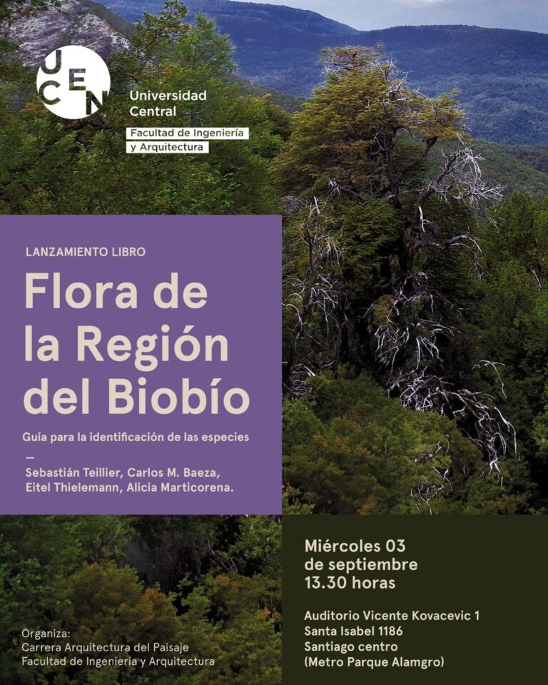 Flora de la Región del Bíobío: Lanzan en Santiago libro que celebra la ...